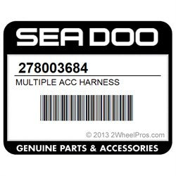 SeaDoo Multiple Accessory Harness - 278003684 – Broward Motorsports Racing